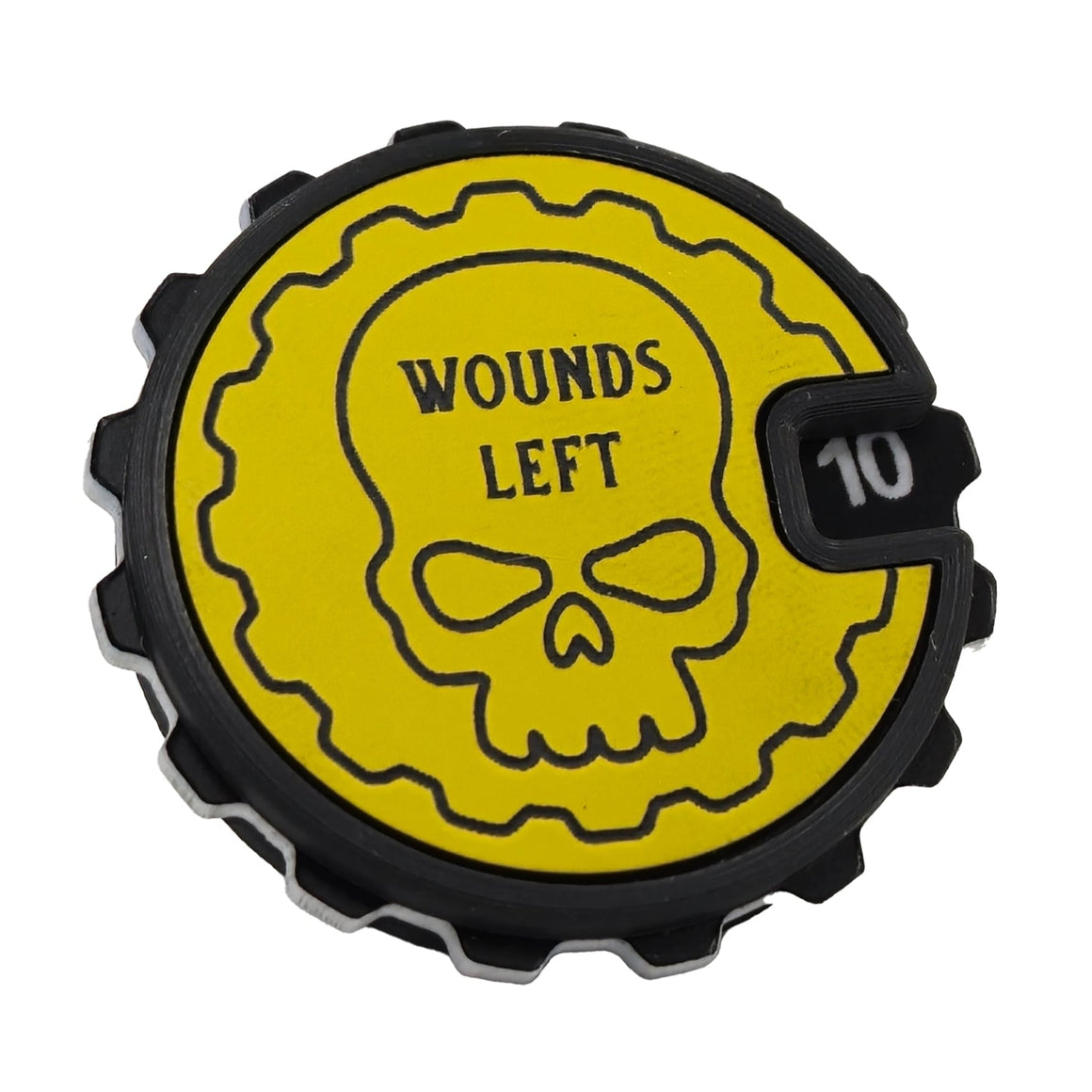 Mystwood Green 1-16 Tabletop Wound Tracker – Fat Dwarf